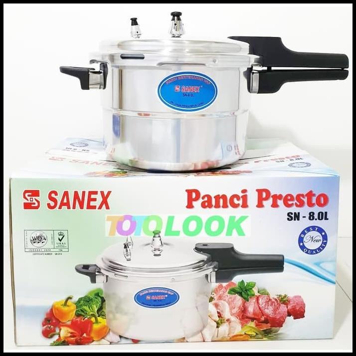 Jual Sanex Panci Presto 8 Liter Sn-8.0L | Shopee Indonesia