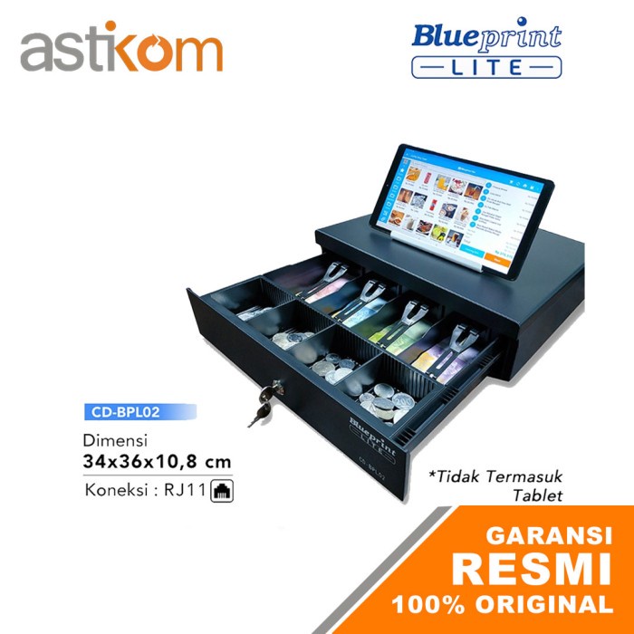 Jual Cash Drawer Blueprint BPL02 | Shopee Indonesia