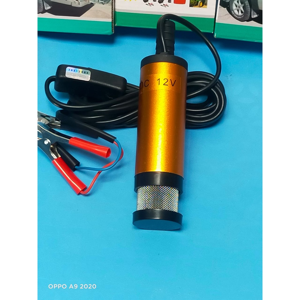 Jual POMPA AIR CELUP MINI OLI MINYAK SOLAR AIR SUBMERSIBLE PORTABLE 12V ...