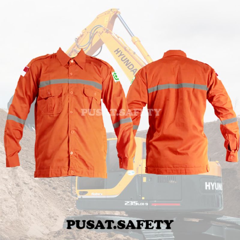 Jual Wearpack safety bengkel | baju proyek seragam safety (COD ...
