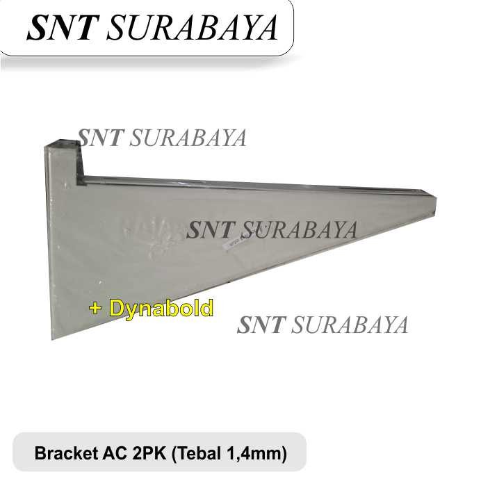 Jual Bracket / Braket Siku AC 2 PK - Tebal 1,4 mm - Merk BAJA - Pangkon ...