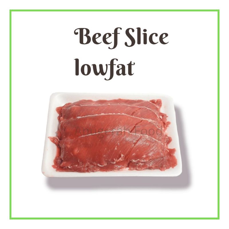 Jual Daging Sapi Beef Slice( Lowfat ) 500g | Shopee Indonesia