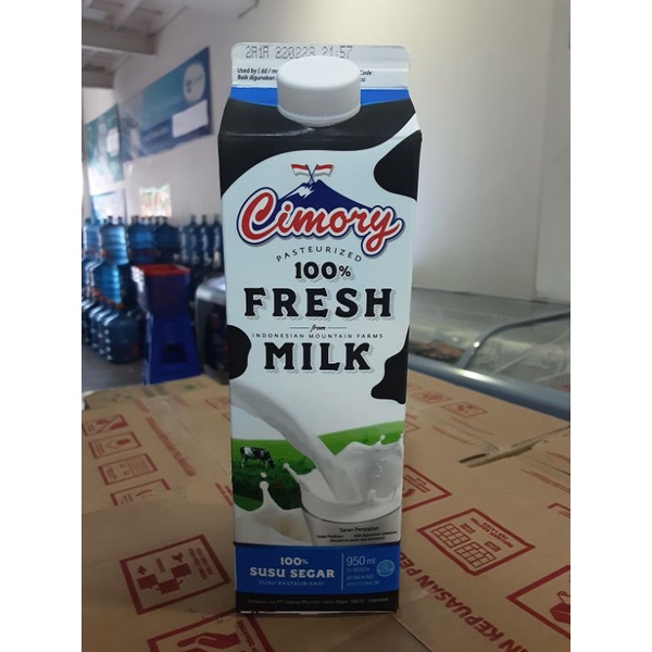 Jual Cimory Fresh Milk Pasteurized 950ml | Shopee Indonesia