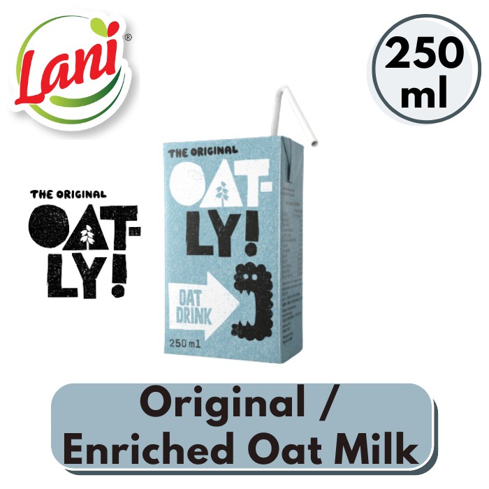 Jual Oatly Original Enriched Chocolate Oat Milk 250 ml | Shopee Indonesia