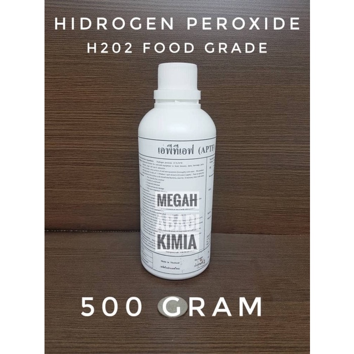 Jual [Ready] Hidrogen Peroksida Food Grade / H2O2 / Hydrogen Peroxide ...