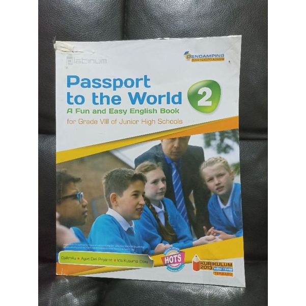 Jual Buku Passport to the World untuk Kelas 2 SMP - Platinum | Shopee ...