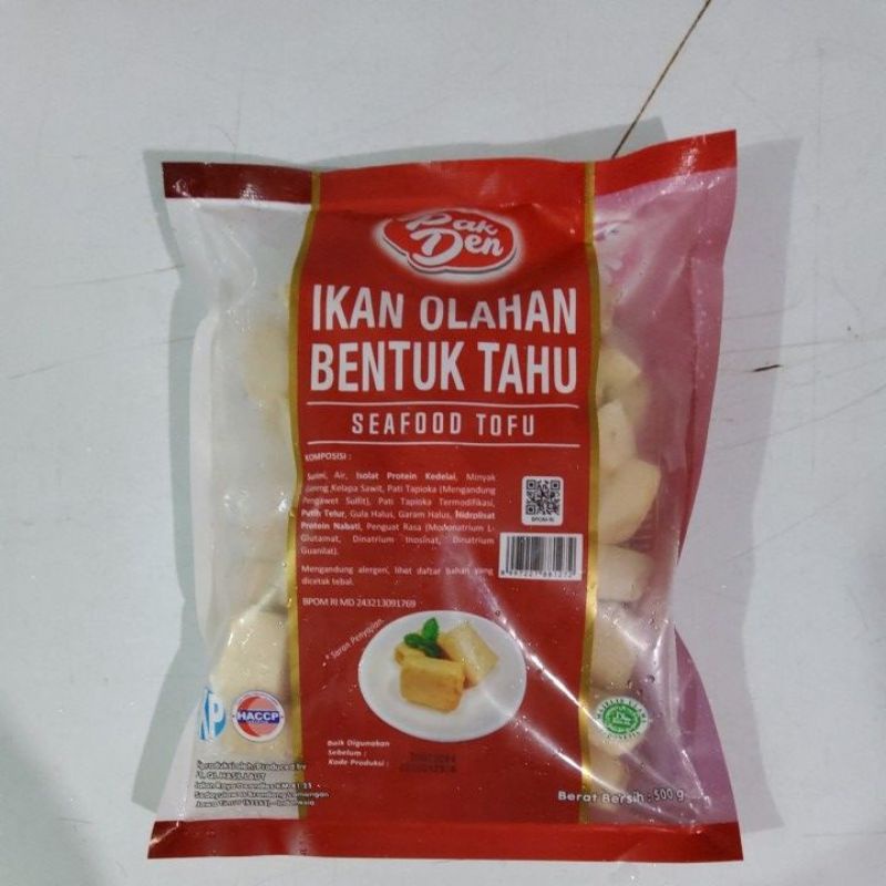 Jual PAKDEN seafood tofu 500gr | Shopee Indonesia