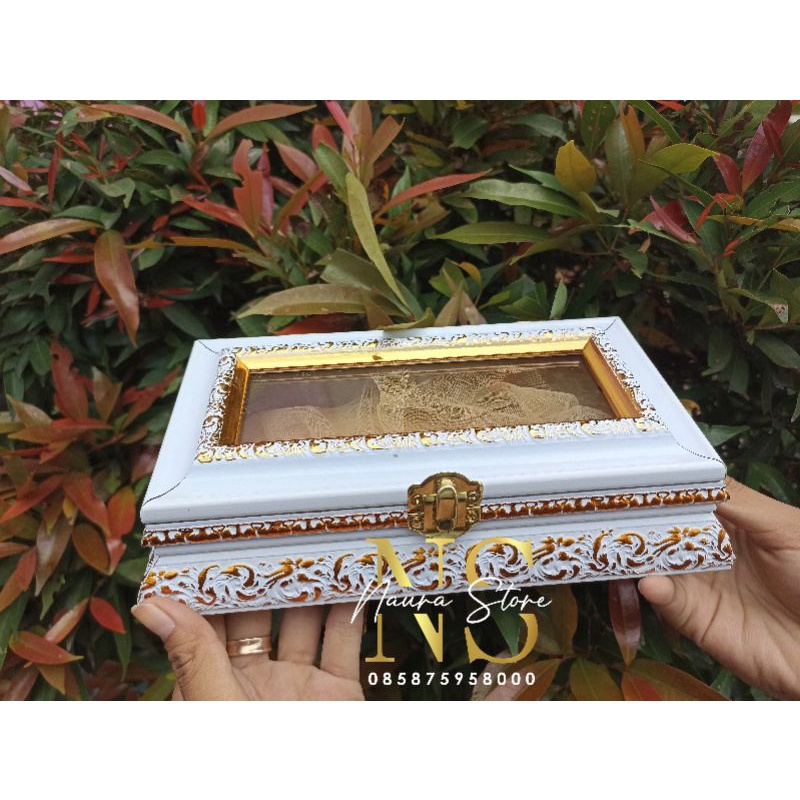 Jual box uang mahar/kotak uang mahar bahan fiber | Shopee Indonesia