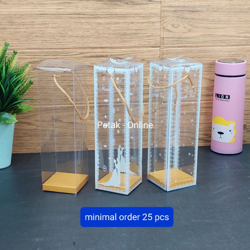 Jual 25 Pcs, Mika Motif 6.5x21.5 cm/ Mika Kemasan Botol Tumbler, dll ...