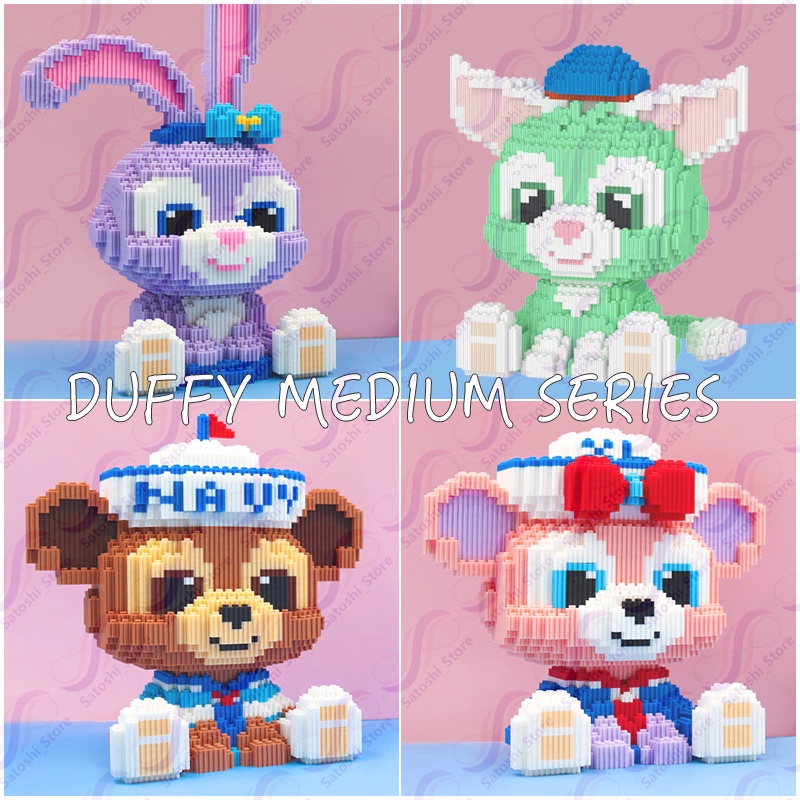 Jual Viral |Satoshi_store |Nano Block Blocks Disney & Duffy Medium 02 Stella Lou 3D Model Blok ...