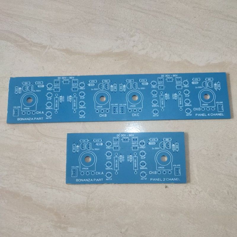 Jual Pcb panel depan bok 1u 2ch dan 4ch | Shopee Indonesia