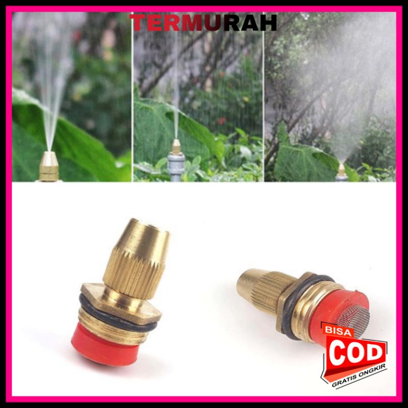 Jual Alat Penyiram Tanaman Semprotan Taman Kabut Otomatis Water Mist ...