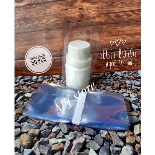 Jual plastik segel botol Agro 50 ml | Shopee Indonesia