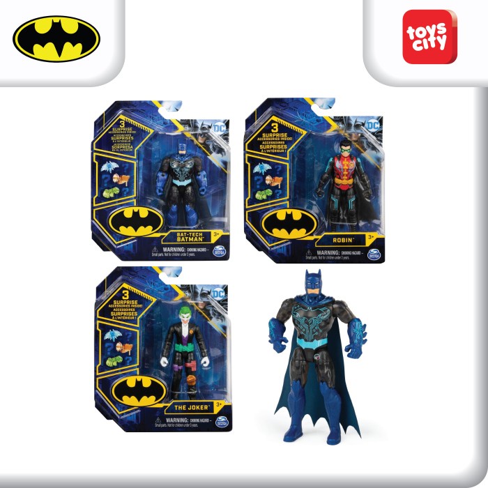 Jual Mainan Figur DC Batman Basic 4 Inch Original | Shopee Indonesia