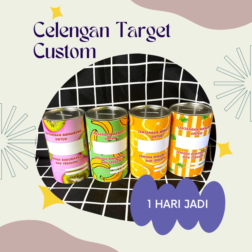 Jual CELENGAN TARGET CUSTOM | Shopee Indonesia