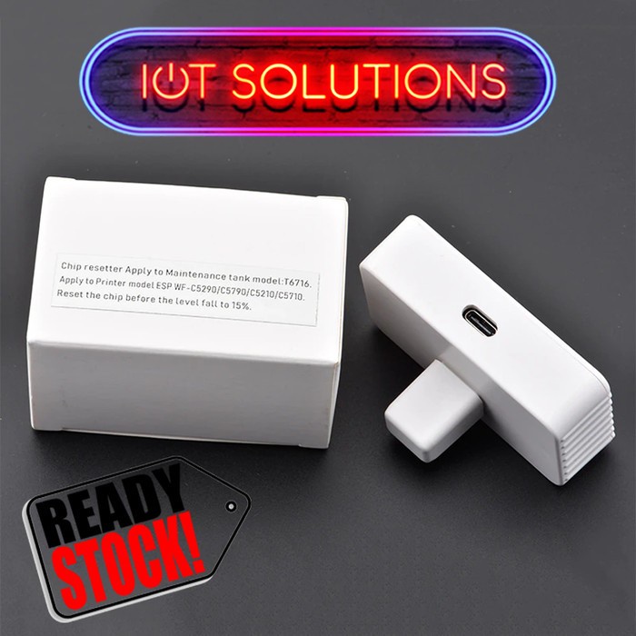 Jual Chip Resetter Maintenance Box Epson WF-C5290 C5790 C529R C579R ...