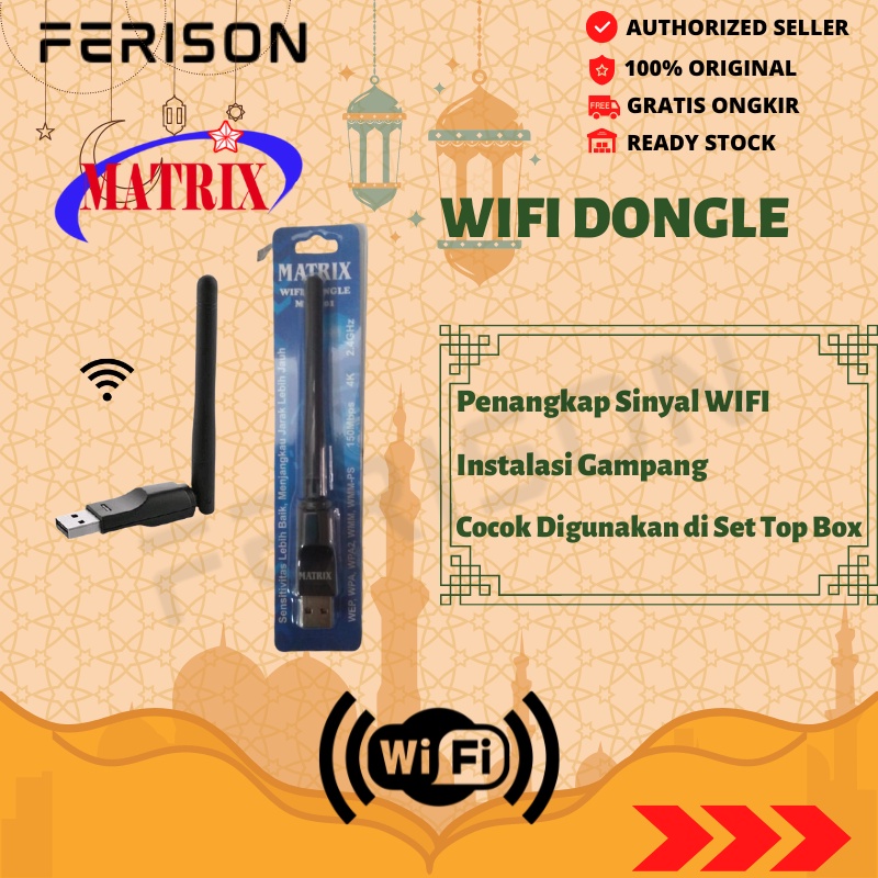 Jual Matrix USB Dongle Penangkap Sinyal Wifi TV / Laptop | Shopee Indonesia