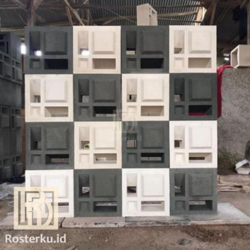 Jual Roster beton minimalis lb4 cembung kombinasi | Shopee Indonesia