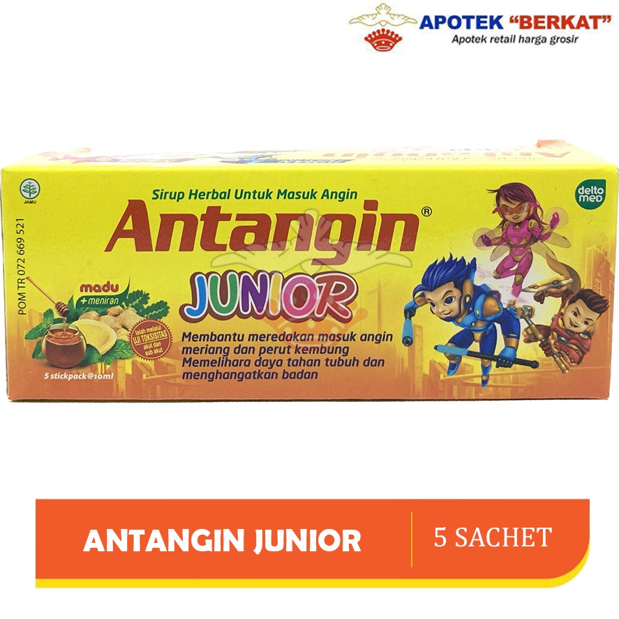 Jual Antangin Junior Box (5 sachet) - Mengatasi Masuk Angin | Shopee ...