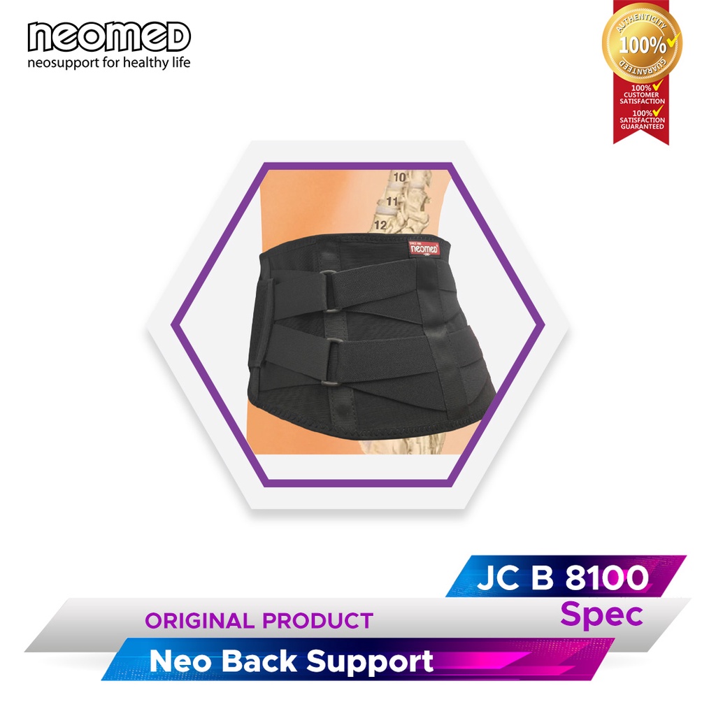 Jual NEOMED - Penyangga Punggung Back Strong JC-B-8100 Spec | Shopee ...