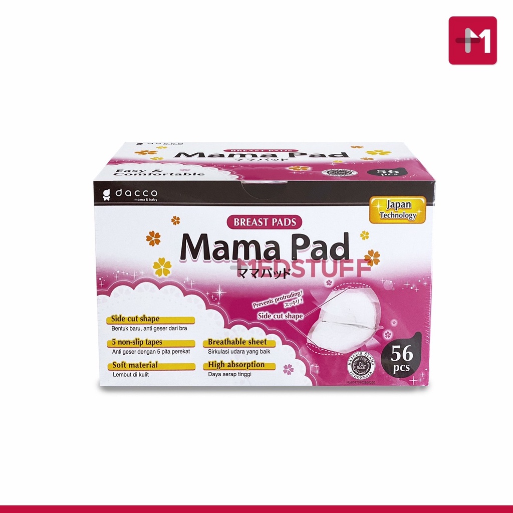 Jual Mama Pad isi 56s Mamapad Breastpad Breast Pad isi 56pcs | Shopee ...