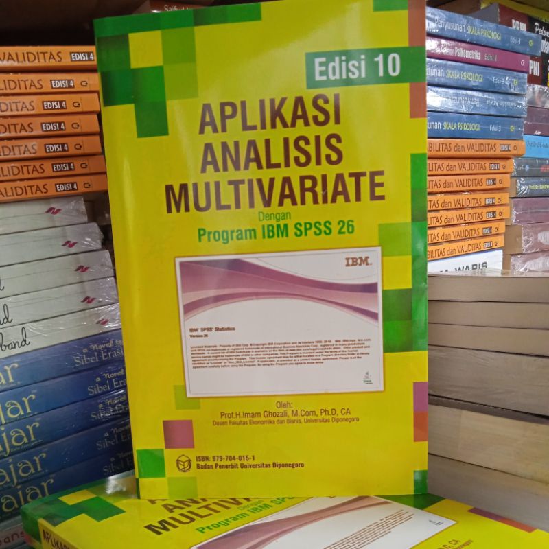 Jual Aplikasi Analisis Multivariate Dengan Program IBM SPSS 26 By Imam Ghozali | Shopee Indonesia