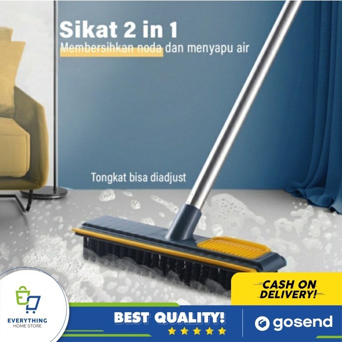 Jual 2-in-1 Floor Brush Scrub Brush ORIGINAL EHS | Shopee Indonesia