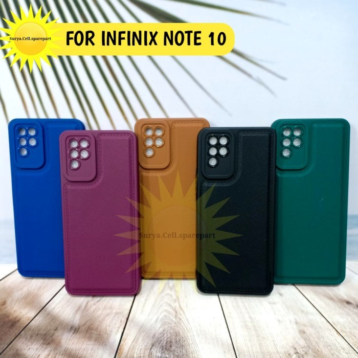 Jual Case Square Leather Pro Infinix Note 40 Note 40 Pro Note 10 Note ...