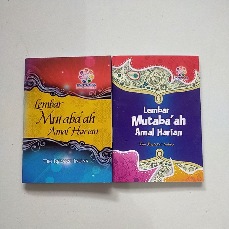 Jual Lembar Mutabaah Harian Size Saku | Shopee Indonesia