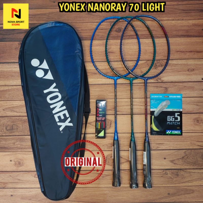 Jual Yonex Raket Badminton Nanoray 70 Light | Shopee Indonesia