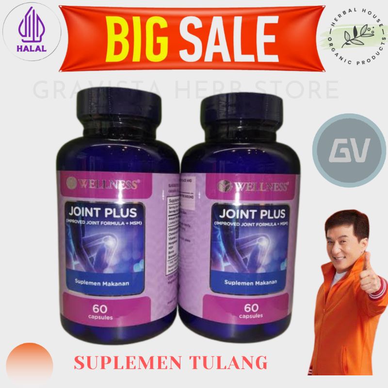 Jual WELLNESS JOINT PLUS ASLI ORIGINAL IMPROVED JOINT FORMULA OBAT ...