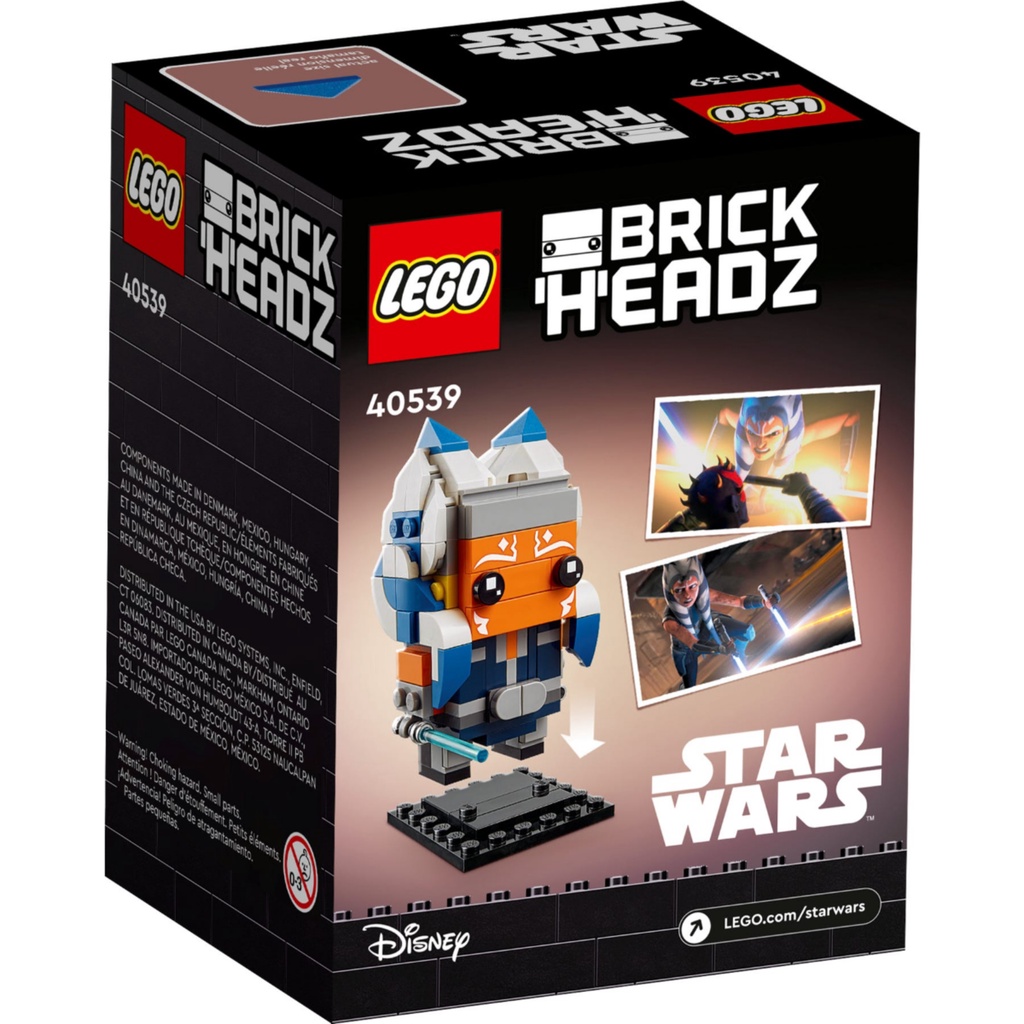 Jual LEGO BrickHeadz 40539 Star Wars Ahsoka Tano 164 pcs | Shopee Indonesia