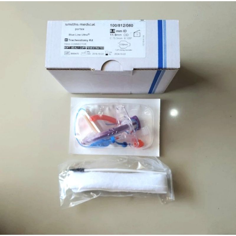 Jual Tracheostomy 100/812/060 Portex ORIGINAL Tracheostomy Kit Portex ...