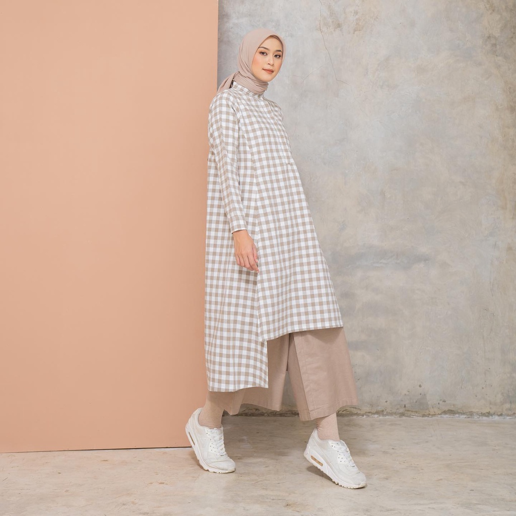 Jual AMEKO SQUARE KHAKIS SET / SET BAJU MUSLIM WANITA / SET BAJU ...