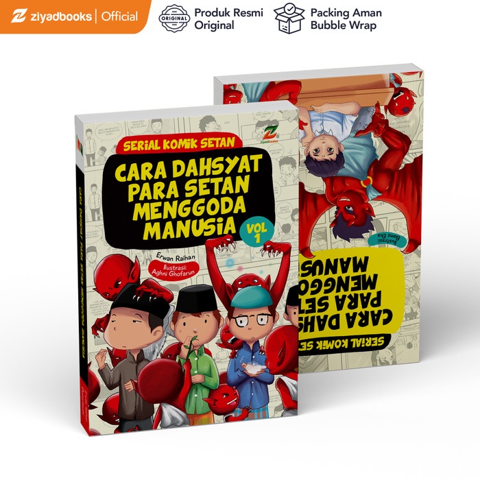 Jual ZiyadBooks - Komik Setan : Cara Dahsyat Para Setan Menggoda ...