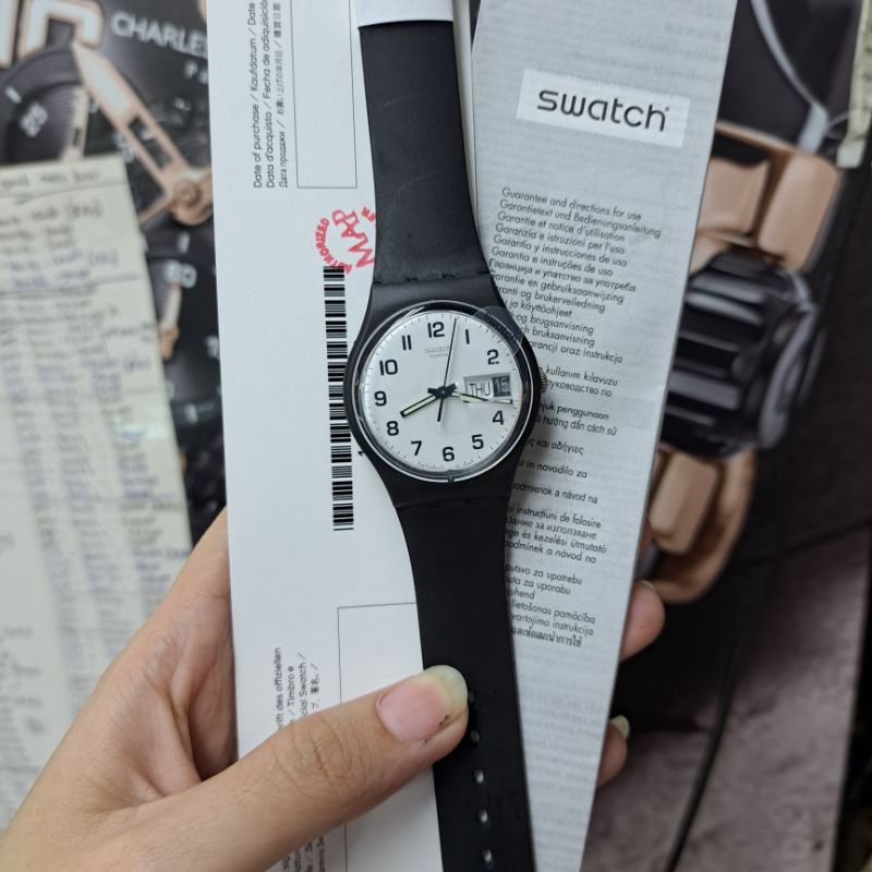 Jual SWATCH GB743 Once Again Jam Tangan Unisex Analog | Shopee Indonesia