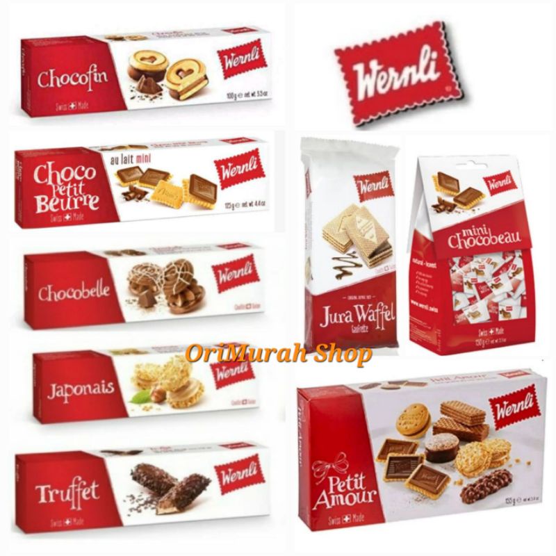 Jual Wernli Chocofin Chocobelle Truffet Japonais Choco Petit Beurre ...
