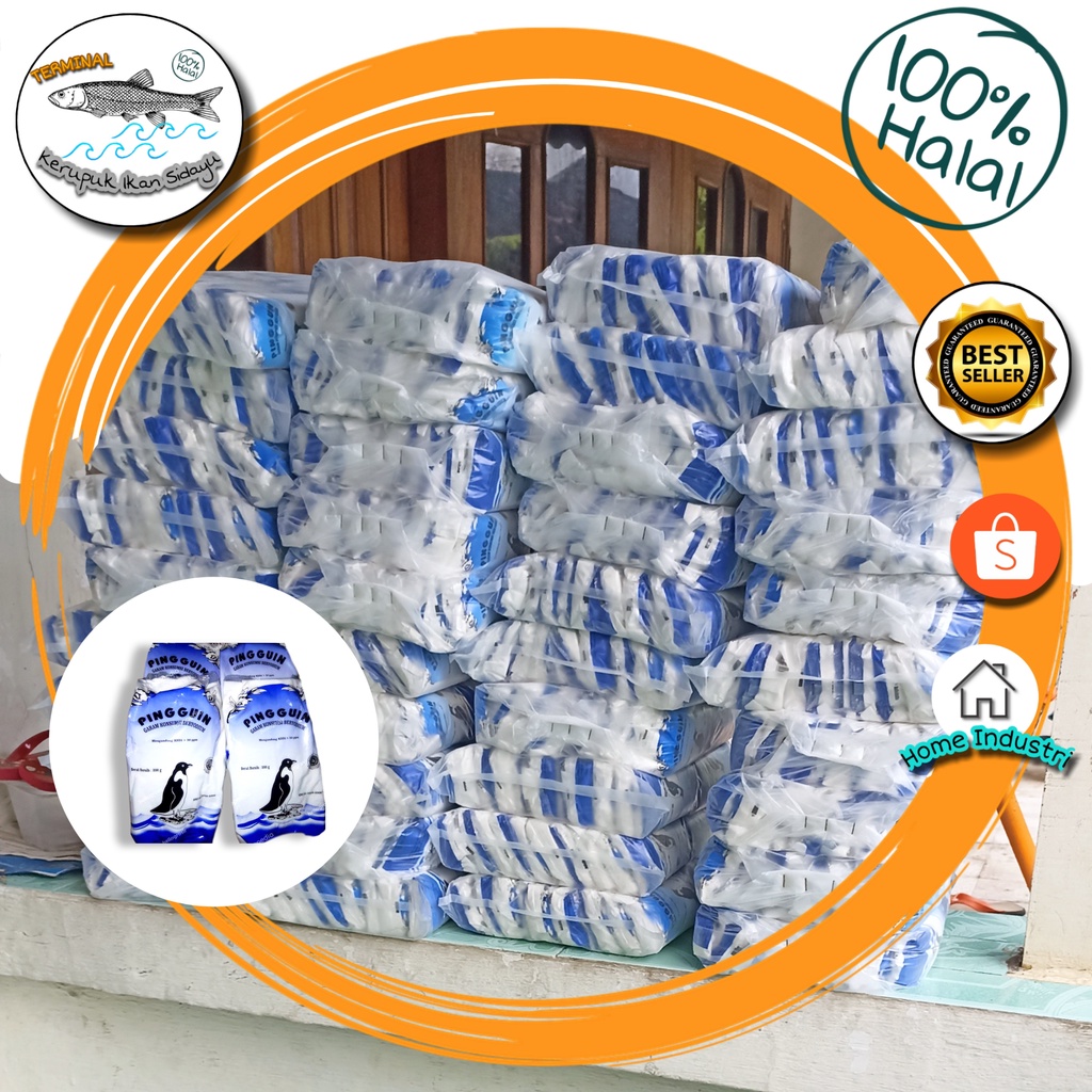 Jual 1 Ball Garam Dapur Pinguin isi 20pcs | Shopee Indonesia