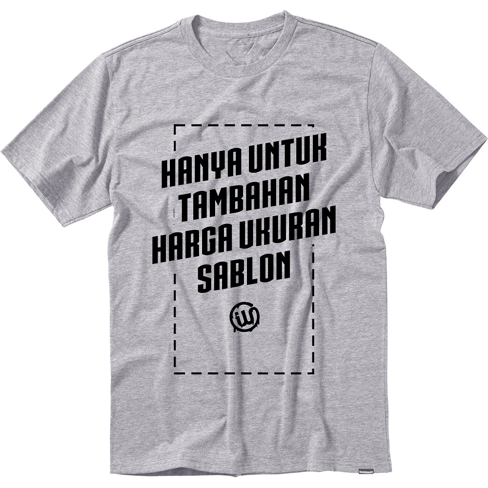Jual SABLON DTF SABLON PLASTISOL DAN UKURAN KAOS ( Extra Harga ...