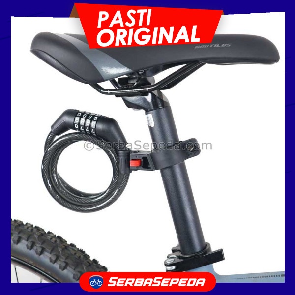Jual Kunci Sepeda Polygon - Spiral Lock With Resetable Combination ...