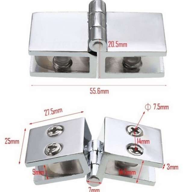 Jual Engsel Engsel Jepit Kaca Ke Kaca Engsel Pintu Kaca Etalase 180 ...