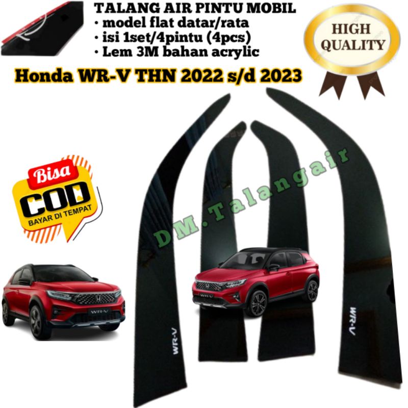 Jual talang air mobil Honda WRV 2022-2024 model flat datar rata 4pintu Premium Qulity | Shopee ...