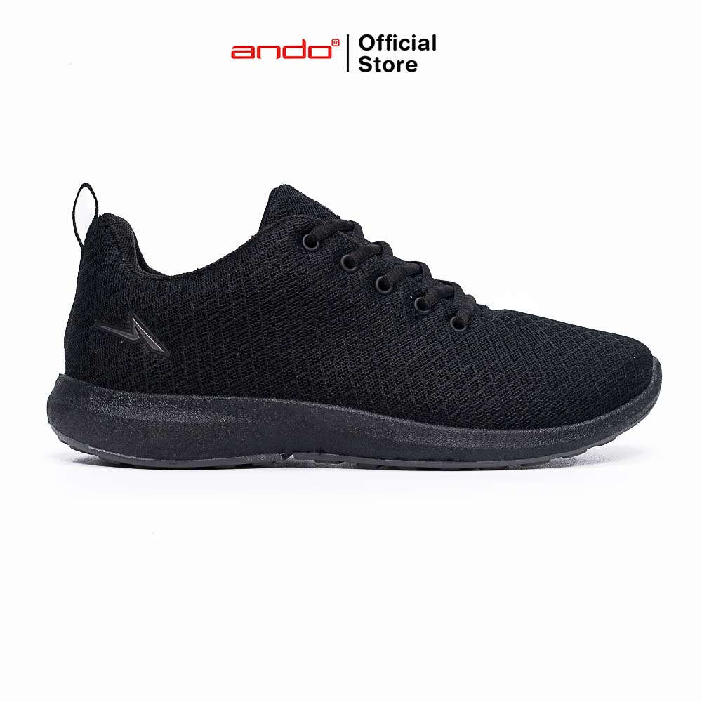 Jual Ando Official Sepatu Sneakers Bsc 21 Remaja - Hitam/Hitam | Shopee ...