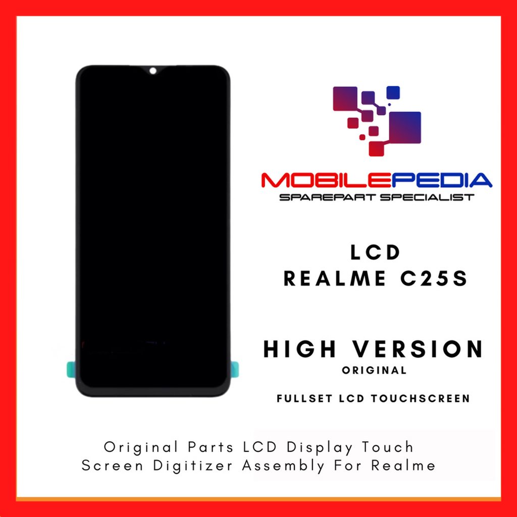 Jual LCD Realme C25 / C25S / A16 ORIGINAL Fullset Touchscreen Garansi 1 Bulan | Shopee Indonesia