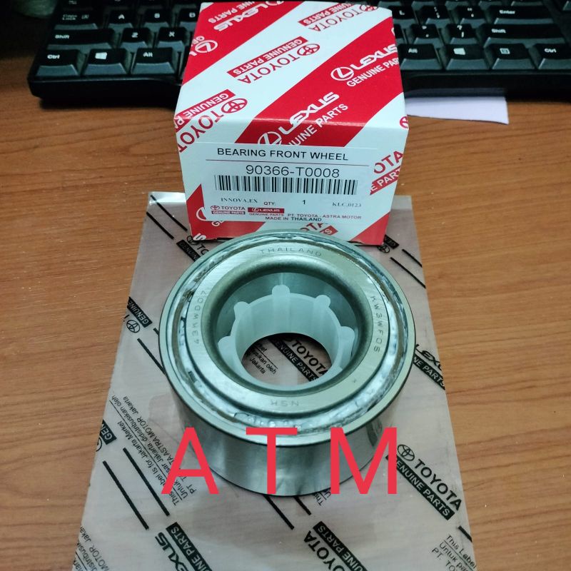 Jual BEARING RODA DEPAN TOYOTA INNOVA MADE IN THAILAND ORIGINAL ...