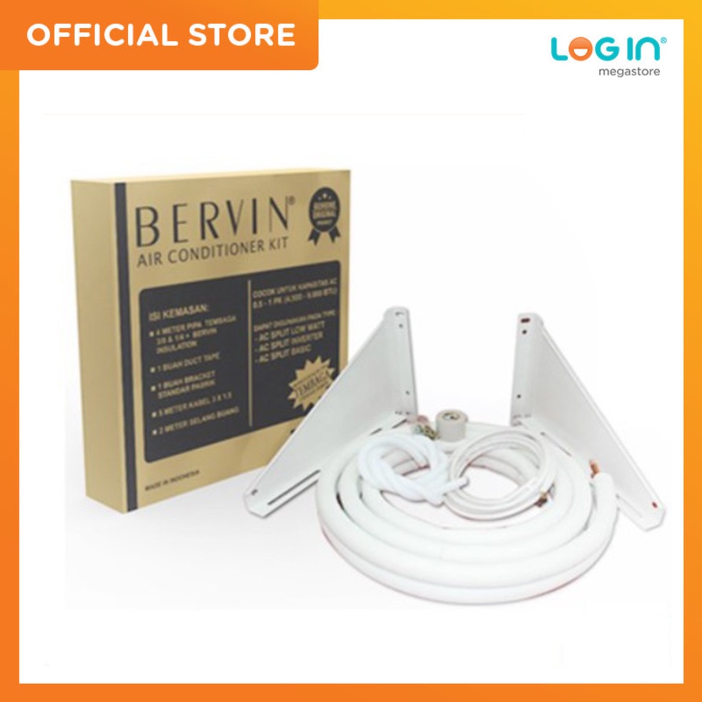 Jual Bervin Paket Air Conditioner Kit (BAK-11) For 0,5 - 1,0 Pk ...