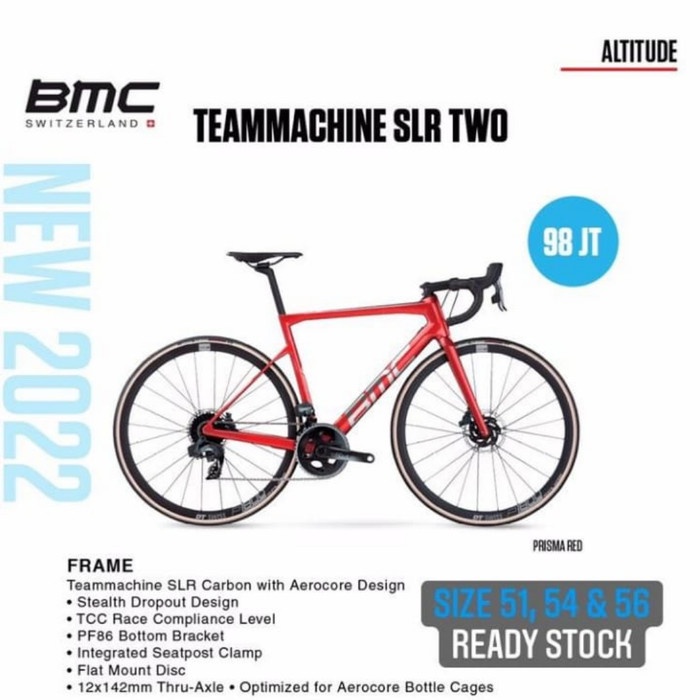 Jual BMC TEAMMACHINE SLR TWO SRAM FORCE AXS - SEPEDA ROADBIKE | Shopee ...