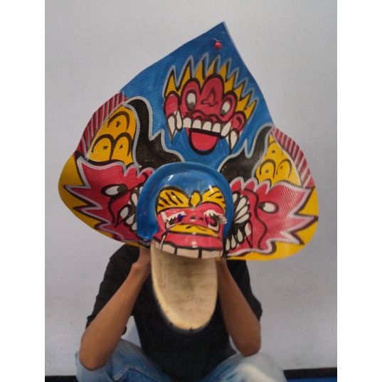 Jual Kesenian Barongan Kayu Murah Meriah Jaranan Caplokan Devil Spon ...