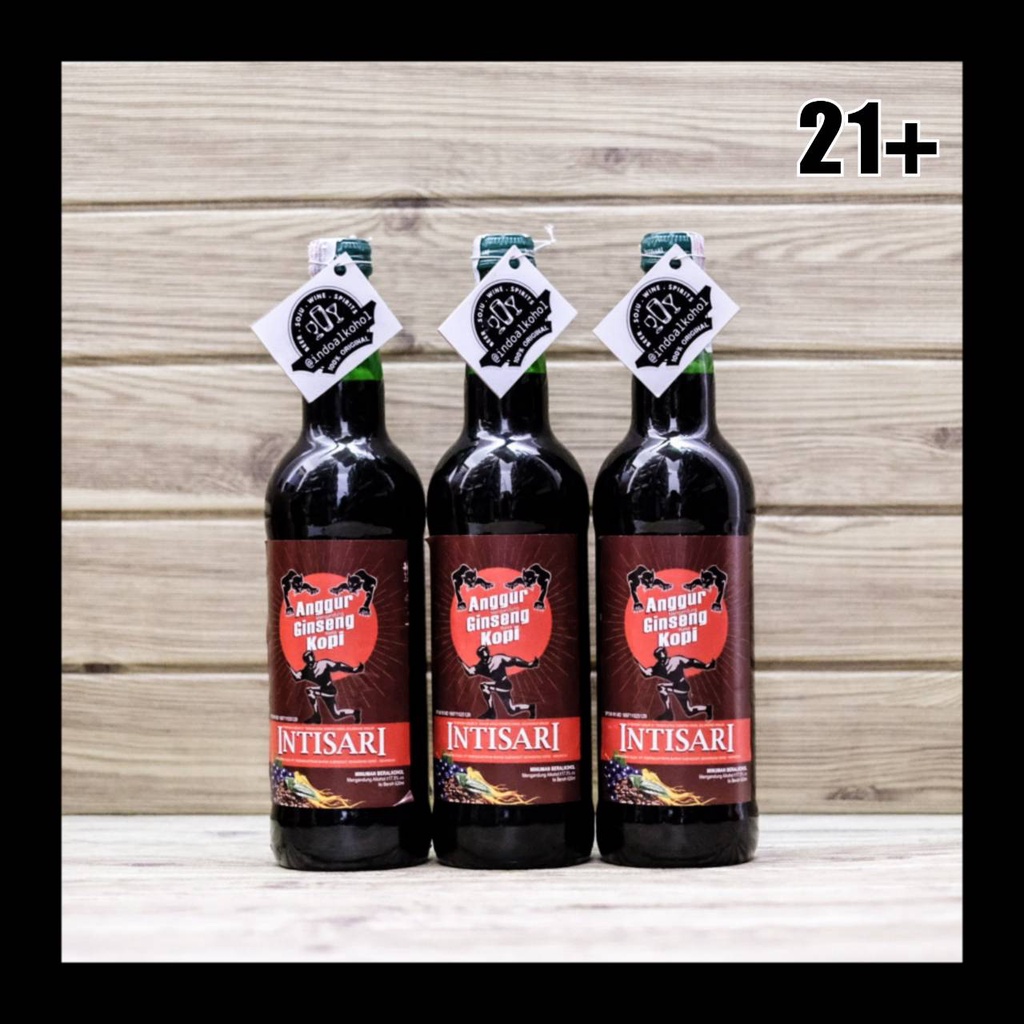 Jual Paket 3 Anggur Ginseng Intisari Kopi 620ml - OT Orang Tua ...