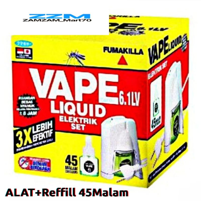 Jual Obat Nyamuk Vape Liquid CLD Elektrik listrik Set Anti Nyamuk Alat+ ...